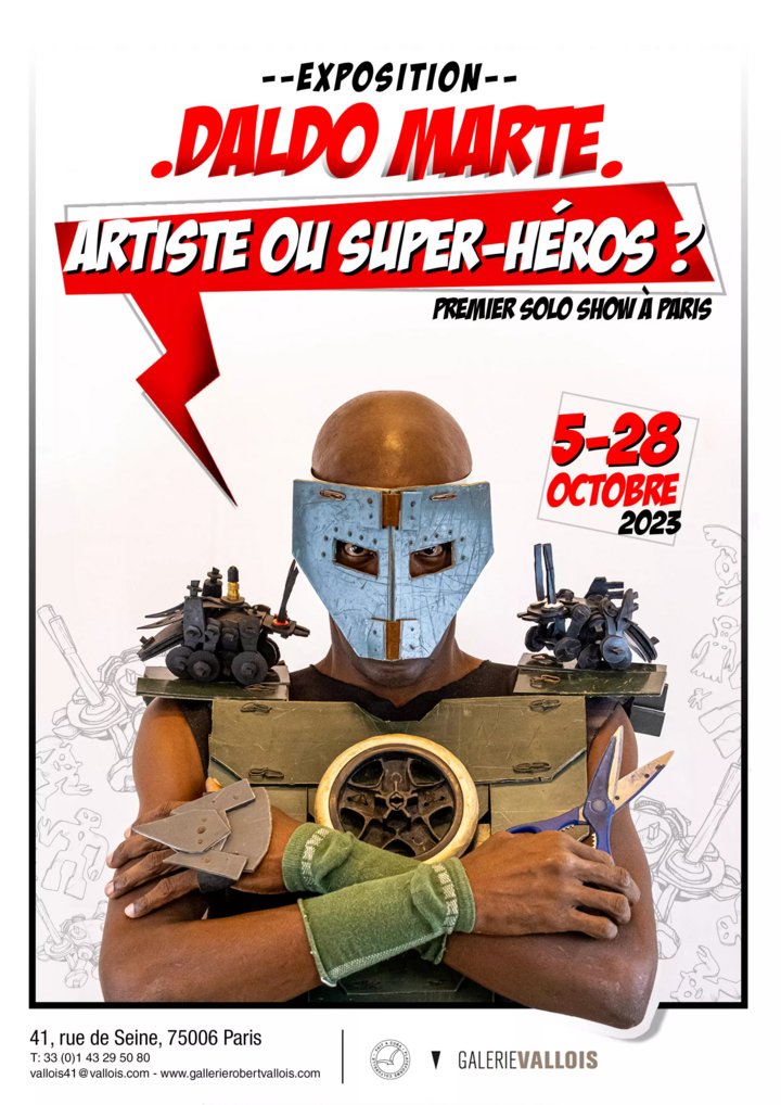 Daldo Marte, el artista cubano enmascarado que rompe los códigos del arte urbano - Escala en París